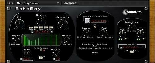 New SoundToys EchoBoy Analog Echo Virtual Processor Plug-in | Reverb