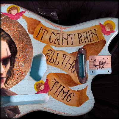 Guardian Handpainted Guitars Telemaster 2024 - Sonic Blue | Reverb UK