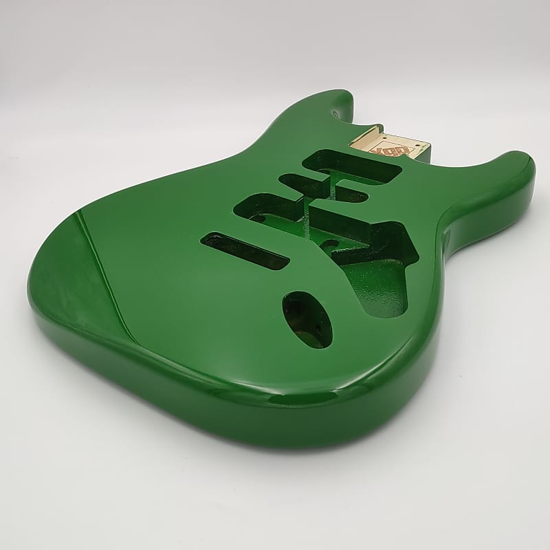 XGP Premium Alder HSH Strat Body, British Racing Green | Reverb