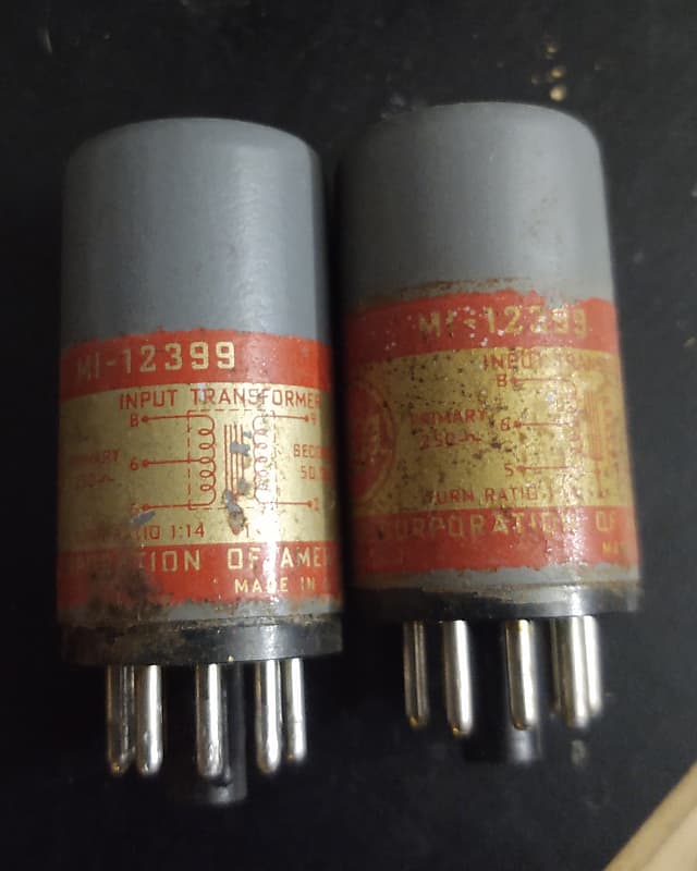 Pair of RCA MI-12399 Input transformers #3 | Reverb