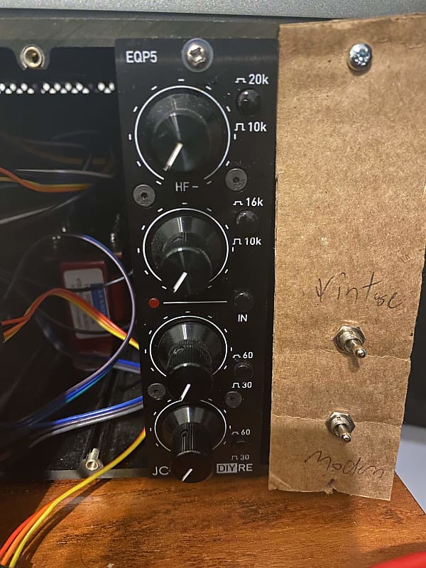 DIYRE EQP5 500 Series Passive EQ (Pultec style) w/ Vintage | Reverb