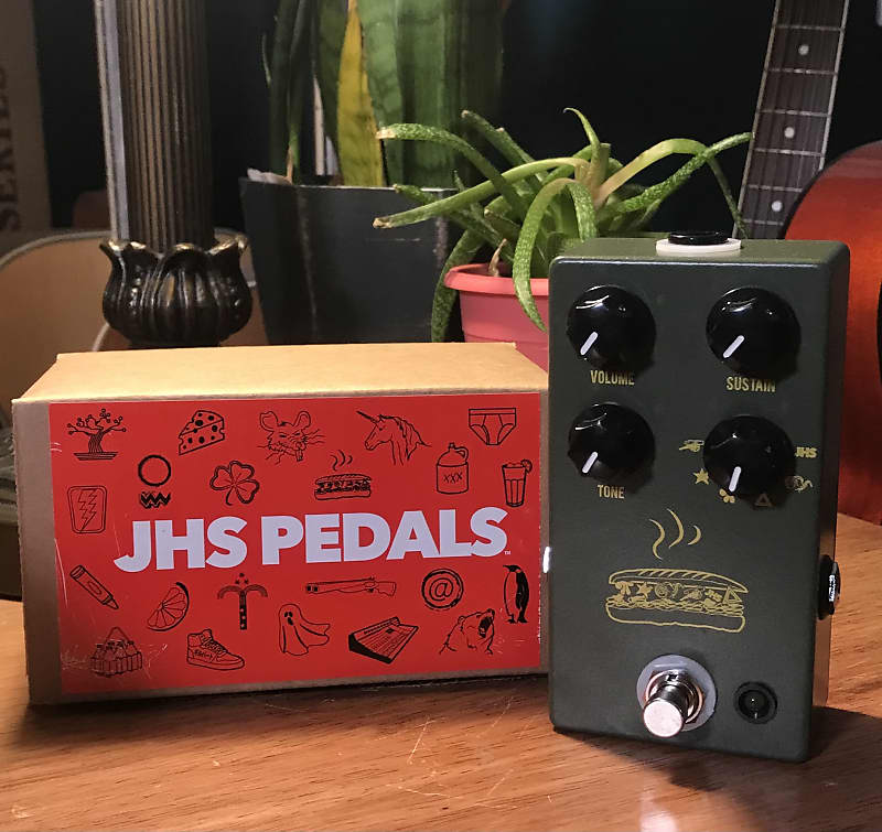 JHS Muffuletta Fuzz 2021 - Present - Army Green | Reverb