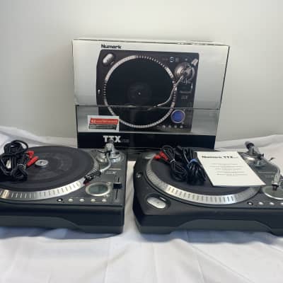 Numark TTX USB Sold As Pair - Black | Reverb