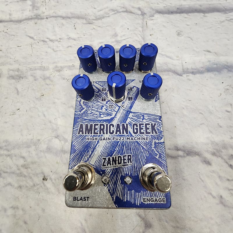 Zander Circuitry American Geek Fuzz Pedal | Reverb