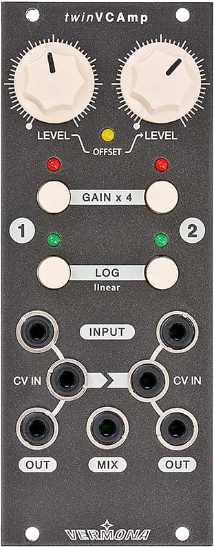 VERMONA twinVCAmp | OPEN BOX : BRAND NEW : [DETROIT MODULAR] | Reverb