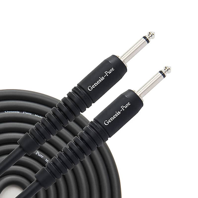 Genesis Plus Instrument Cable 15ft Straight to Straight | Reverb