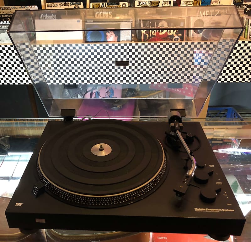 MCS Model 6600 Stereo Direct Drive Turntable 1979 Black | Reverb