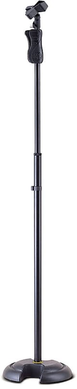 Hercules MS201B Heavy Duty Round Base Microphone Stand with | Reverb