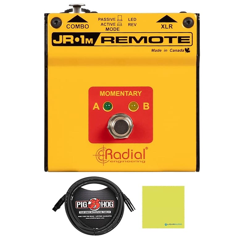 Mint Radial Engineering JR1-M Momentary AB Footswitch Bundle | Reverb