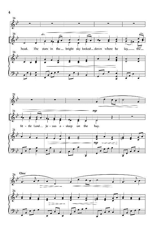 Away In A Manger Satb Arranger Neil Harmon | Reverb