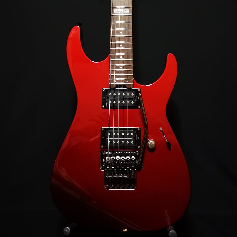 ESP M-ii Deluxe Red Made in Japan | Reverb