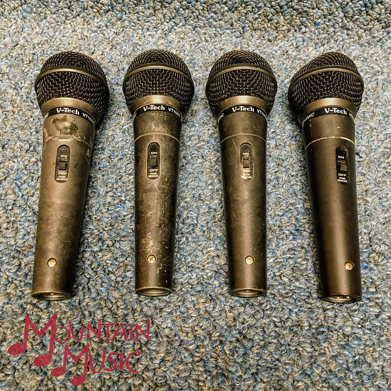 V-Tech VT1080 Unidirectional Dynamic Microphone | Reverb