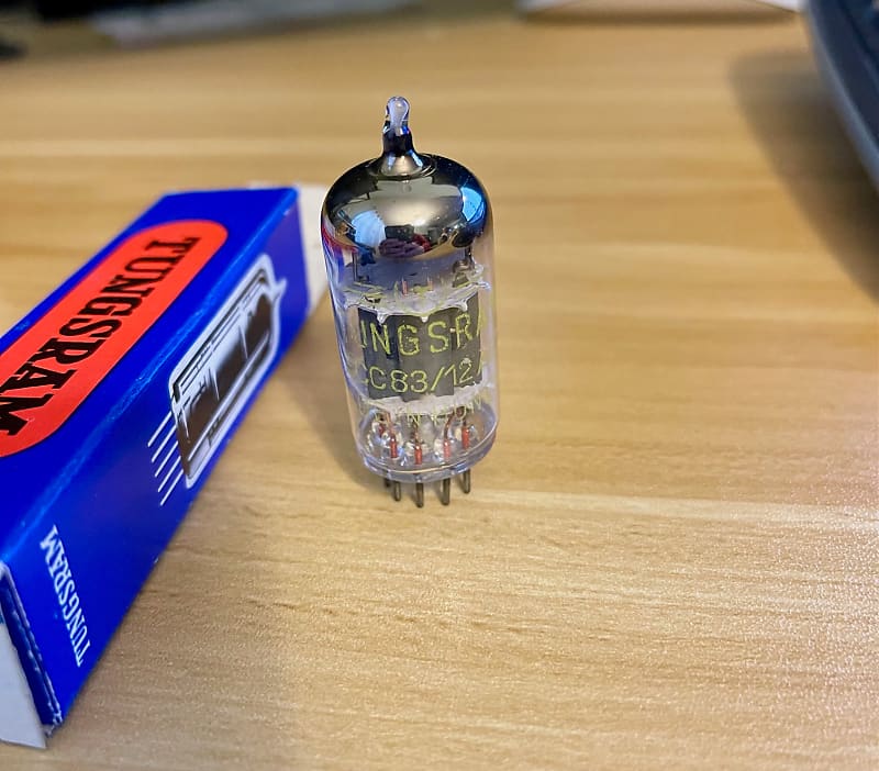 Tungsram ECC83 / 12AX7 1 Pair NOS | Reverb