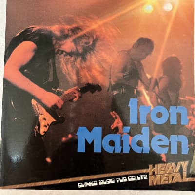 Iron Maiden - Heavy Metal - Guitar tab / tablature Book - | Reverb