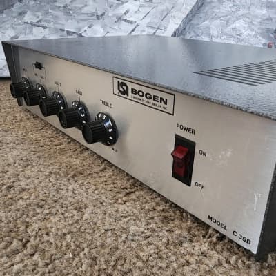 Bogen Bogen Very Vintage Public Address Amplifier 35-Watt 70s | Reverb