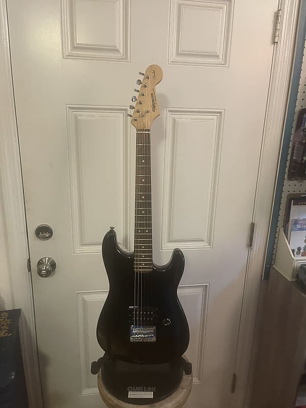 Fender Starcaster Mini Strat - 2010 - Black | Reverb
