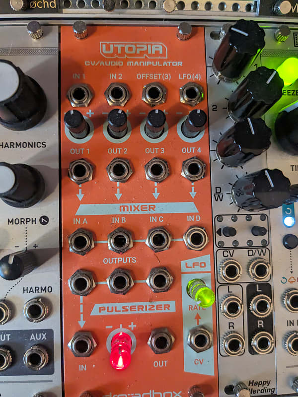 Happy Nerding FX Aid (4hp) 2020 - Silver | Reverb