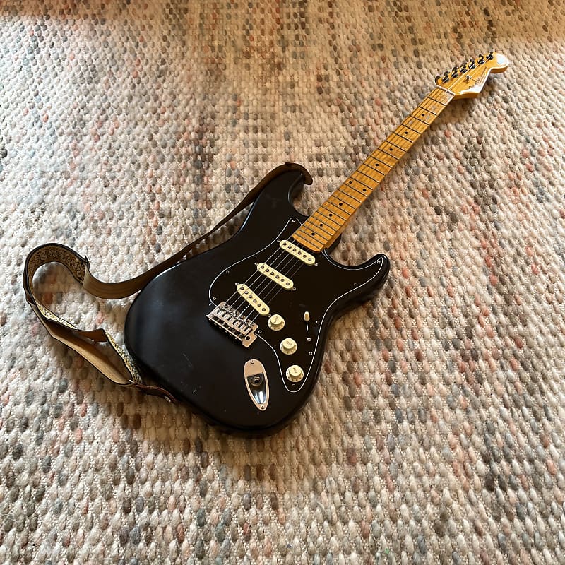 Fender Strat Partscaster Late 90’s - Early 2000’s - Black | Reverb