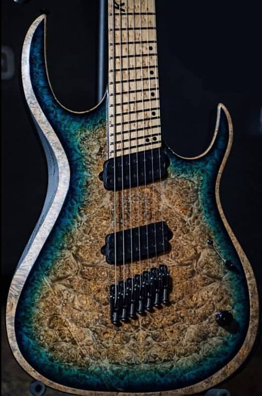 Kiesel K Series Multiscale 2021 - Master Grade Burled Maple | Reverb