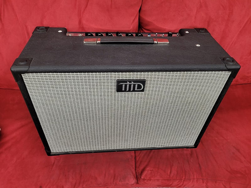 THD 2x12 "Plexi Loop" All Tube Plexi Mod Combo 1993 Black | Reverb