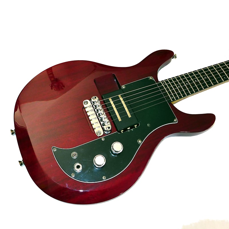 Ampeg AMG100 Dan Armstrong Reissue Red Electric Guitar 2010 | Reverb