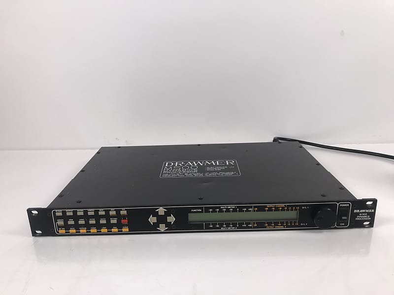 Drawmer M500 Stereo Dynamics Processor Compressor Limiter | Reverb