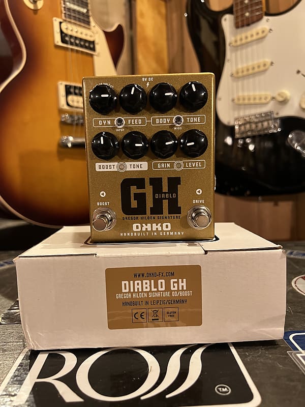 OKKO Pedals Diablo GH Signature Overdrive / Boost | Reverb