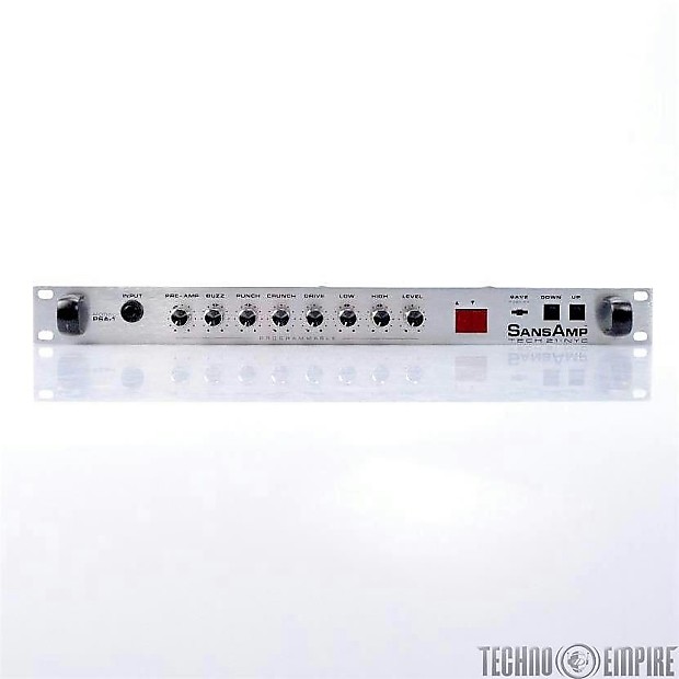 SANSAMP TECH 21 Model PSA-1 Guitar & Bass Pre-Amp Owned By | Reverb