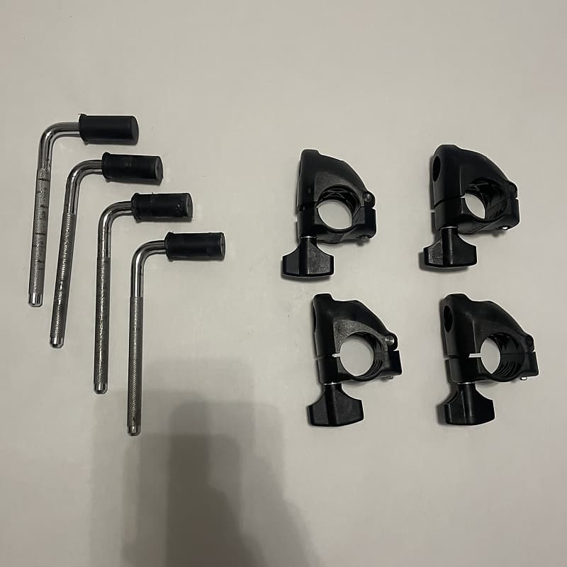 4 - Roland Drums MDH-10U Hatched Clamp w/ L Arm | Reverb