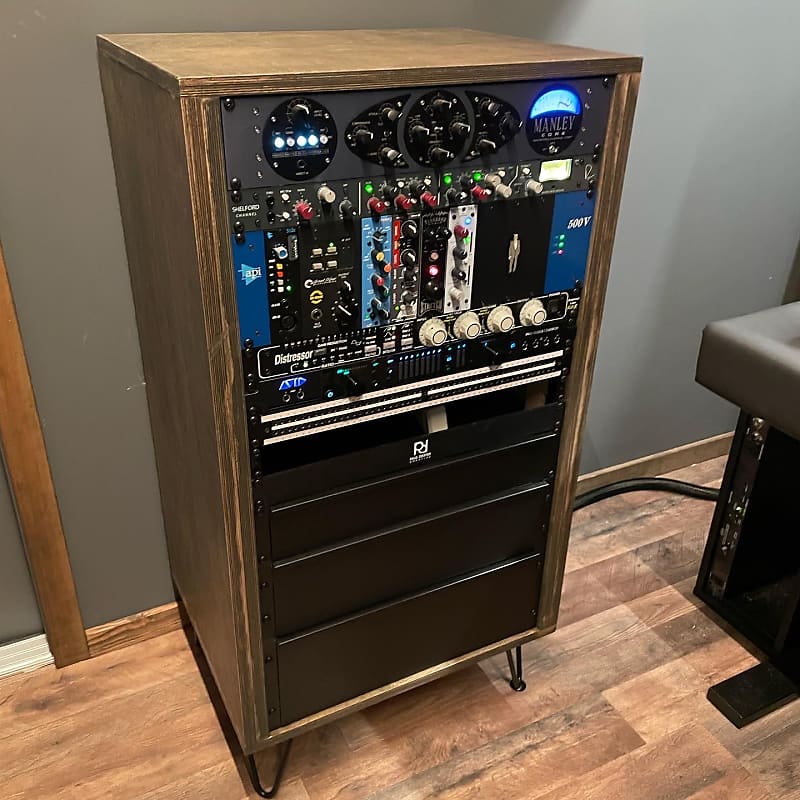 Custom Midcentury Modern Rack 2022 - Natural Wood | Reverb