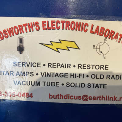 Wadsworth’s Electronic Laboratory All Tube Micro Head - | Reverb