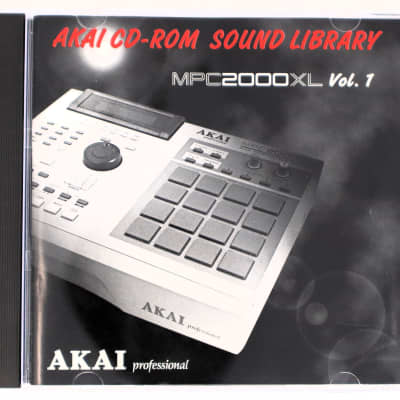 Akai CD-Rom Sound Library MPC2000XL Vol.1 Sample | Reverb UK