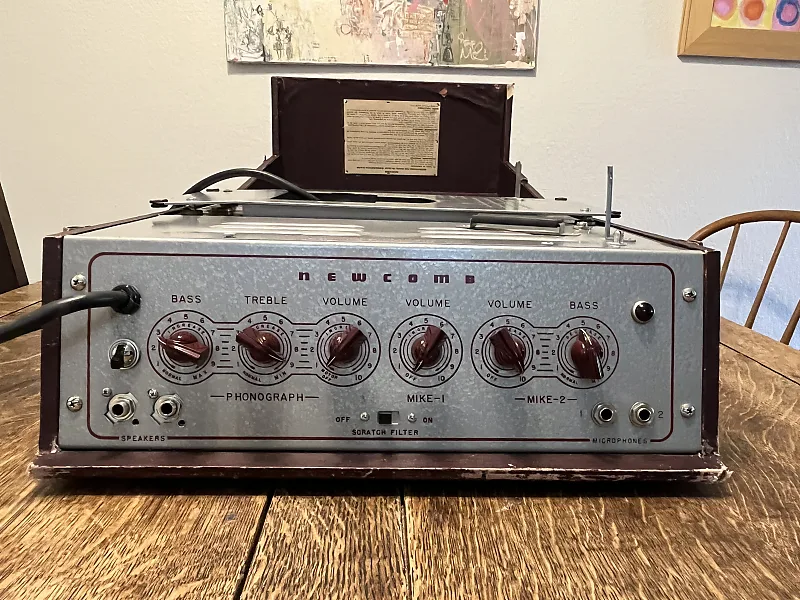 Newcomb TR-25 1950s - Burgundy | Reverb