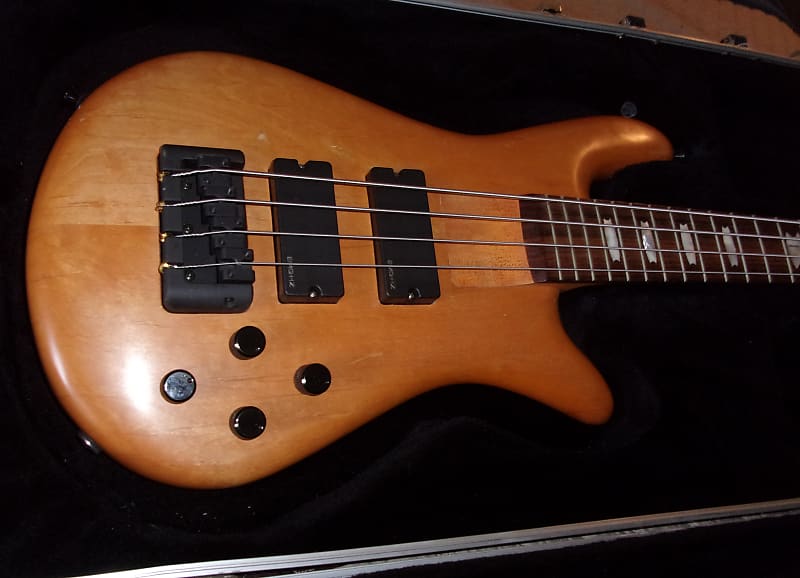 Spector Euro Deluxe Rebop 4 bass guitar Natural W/HS Case | Reverb