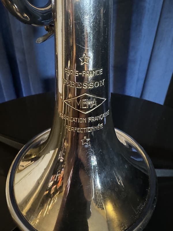 French Besson Meha Trumpet - Silver | Reverb
