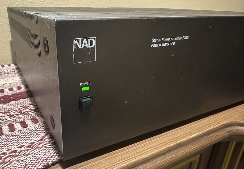 NAD 2200 Stereo Power Amplifier (100w @ 8Ω) | Reverb