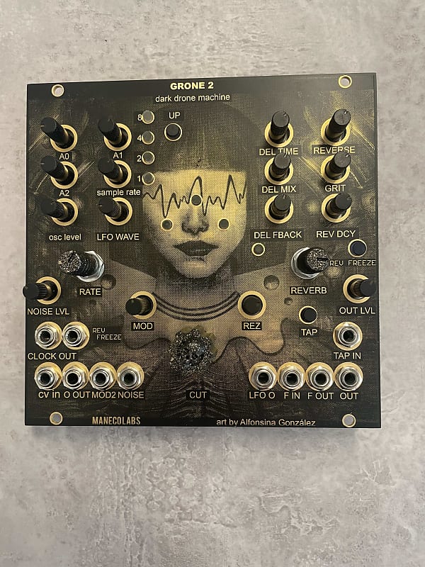 Maneco Labs Grone 2 Dark Drone Machine 2020 - Black | Reverb Australia