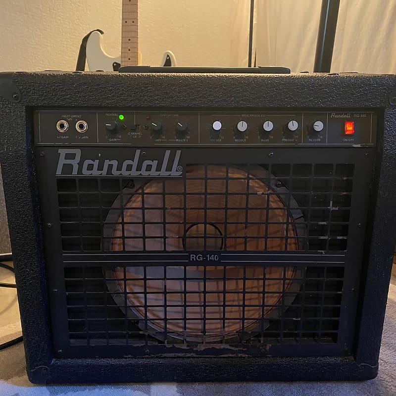Randall RG-140 80s Black | Reverb