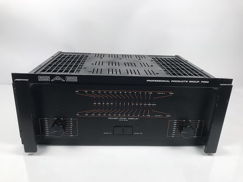 SAE P250 Professional Power Stereo Ampifier | Reverb UK