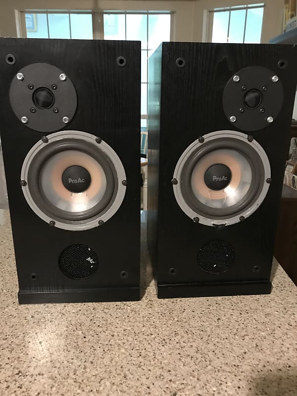 ProAc Response 2 Studio Monitors Ebony | Reverb