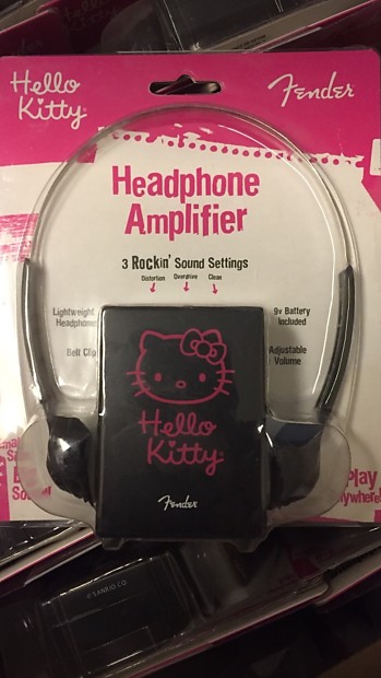 Fender Hello Kitty Headphone Amp Stratocaster Telecaster | Reverb UK