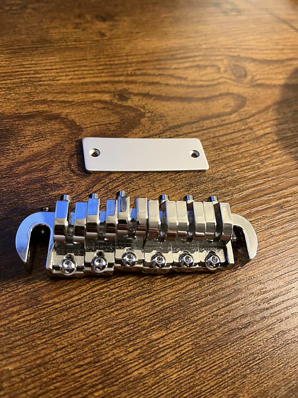BABICZ FCH TUNE-O-MATIC Bridge Chrome for Gibson, Epiphone, | Reverb