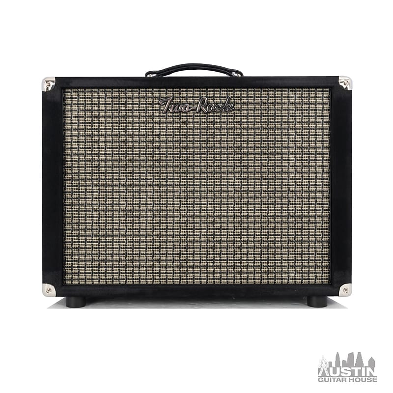 Two Rock Open-Back 1x12 Speaker Cabinet - Black Suede | Reverb