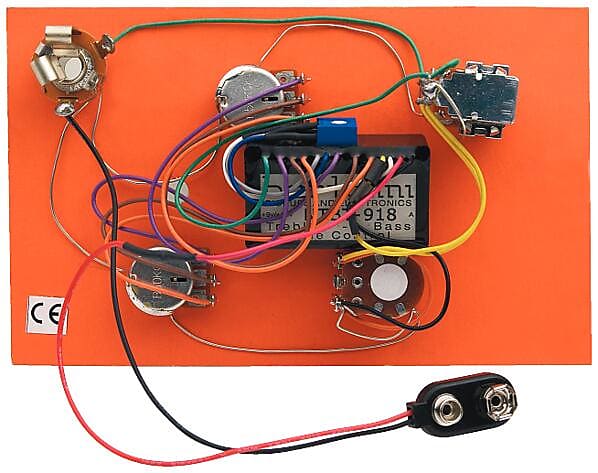 Bartolini HR-4.5/918, 4 Pots NTBT 2-Band Preamp | Reverb Canada