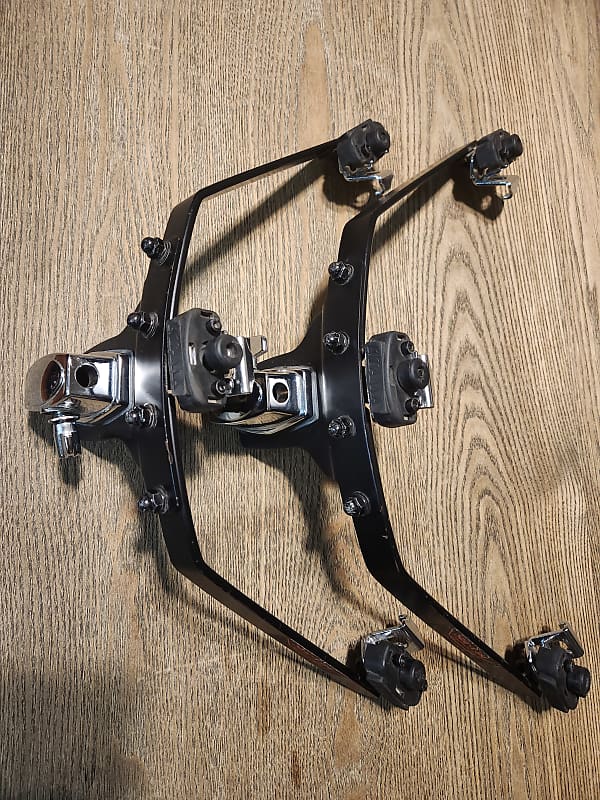 Tama Star-Cast Mounting System 12" & 13" 1990's Black | Reverb