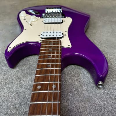 1999 Squier Showmaster HH Electric Guitar Purple Floyd Rose | Reverb