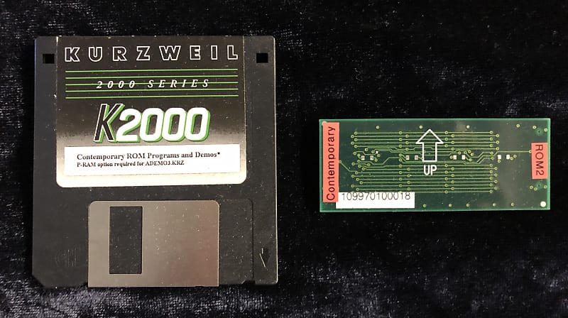 Kurzweil Contemporary ROM (ROM2) SoundBlock for K2000, K2500, | Reverb