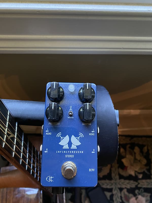 CKK Electronic Infinite Reverb Stereo Reverb - Blue | Reverb