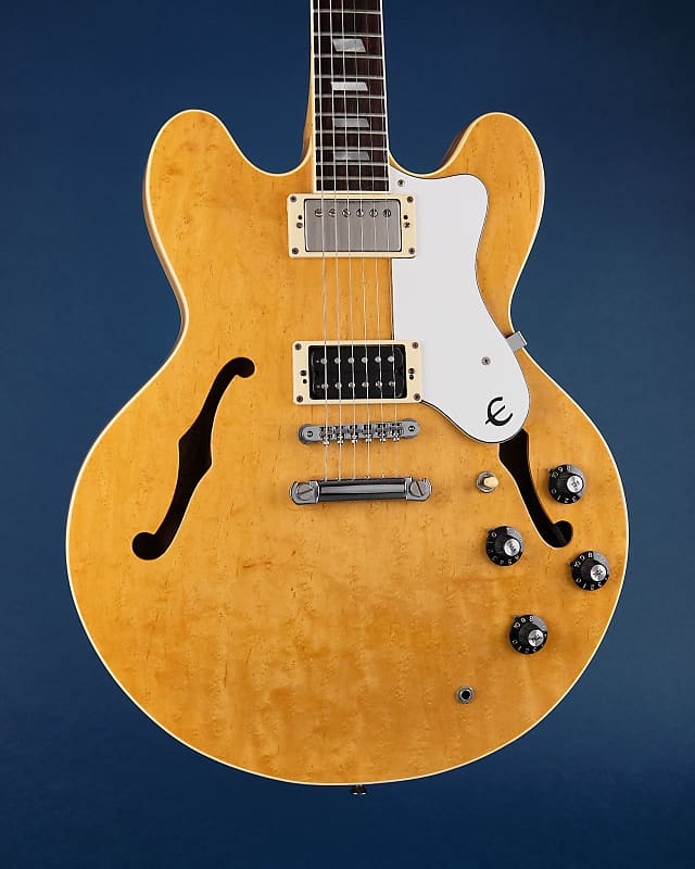 1984 Epiphone Riviera Antique Natural | Reverb Australia