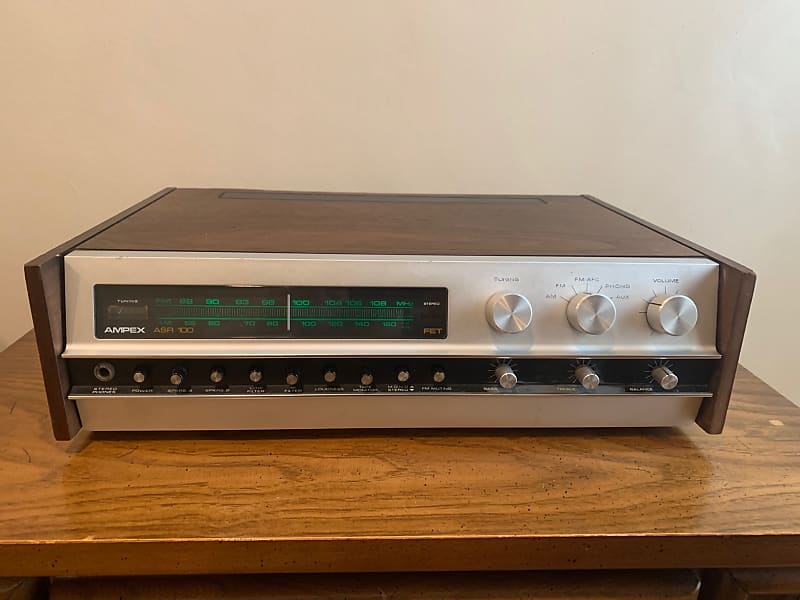 Vintage Ampex ASR 100 Stereo Receiver - For Parts/Repair - 1 | Reverb